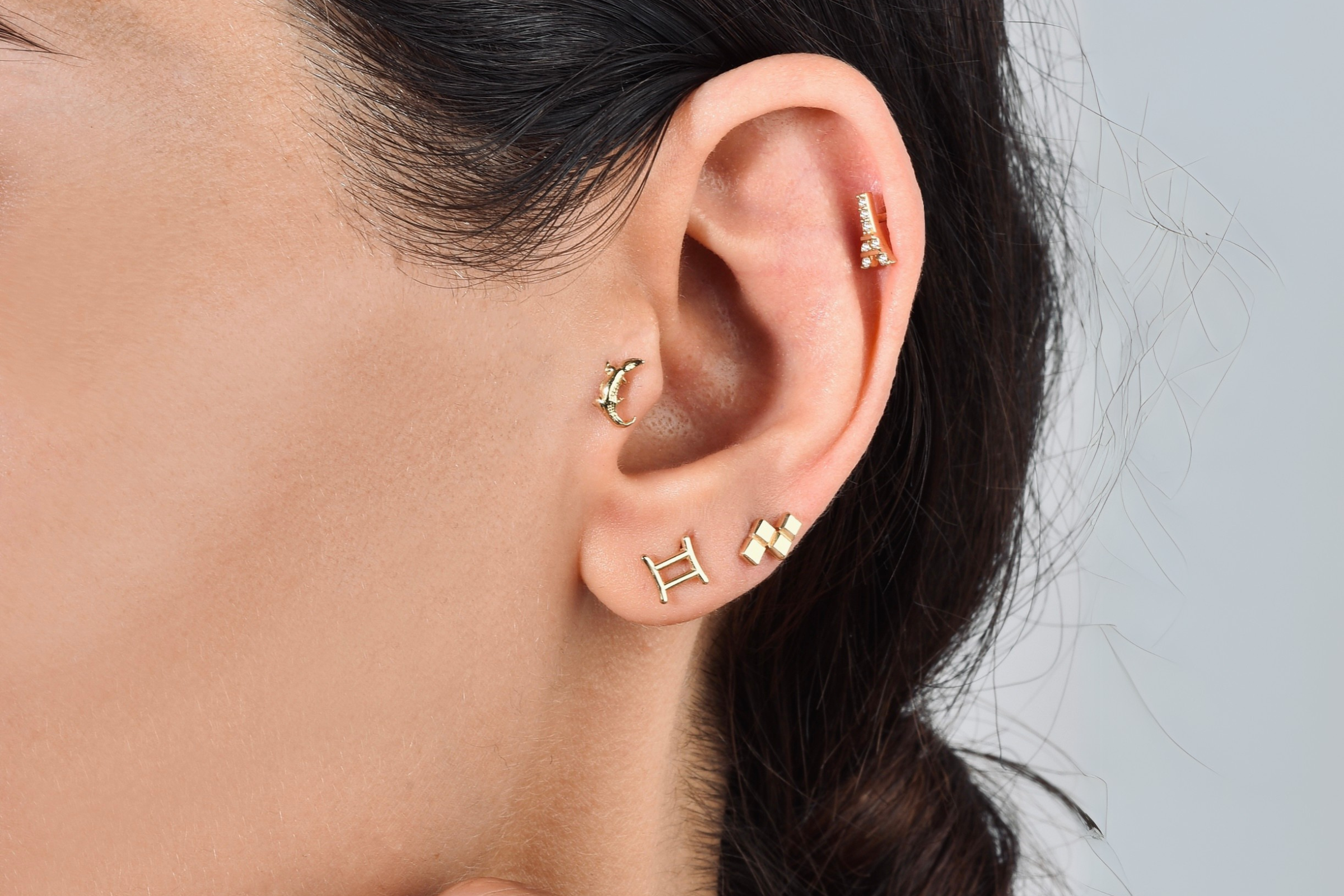 Ear Lobe Piercing: Why 14K Gold is the Best Choice – Lunia Atelier